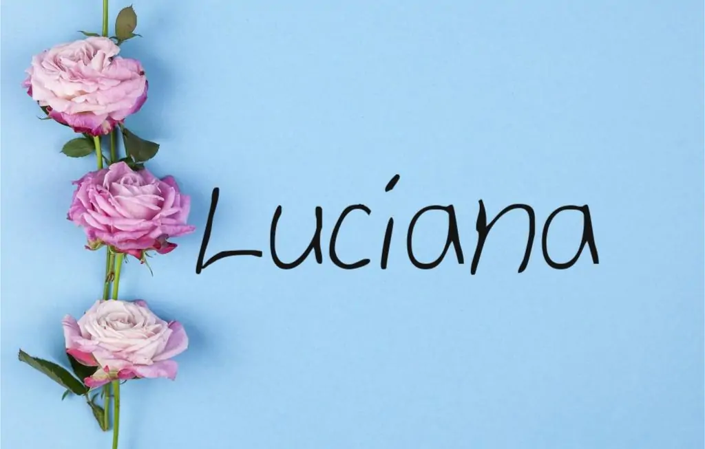 Significado de Luciana - 👩Nombres de Mujer