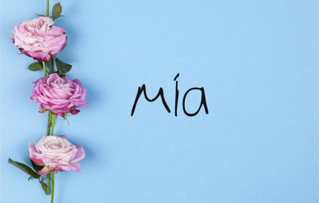 Significado de Mía - 👩Nombres de Mujer