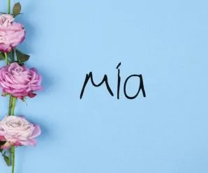 Significado de Mía - 👩Nombres de Mujer