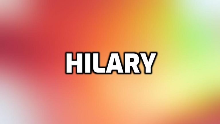 Significado de Hilary - 👩Nombres de Mujer