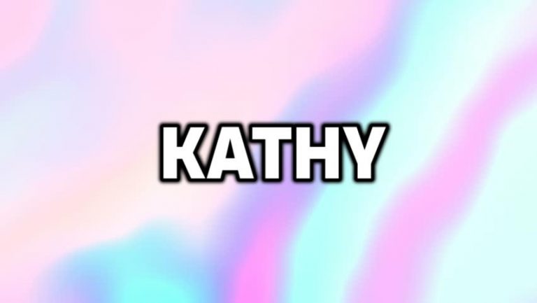 Significado de Kathy - 👩Nombres de Mujer
