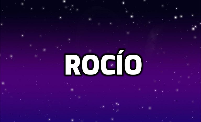 Significado de Rocío - 👩Nombres de Mujer