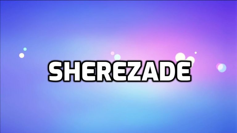 Significado de Sherezade - 👩Nombres de Mujer