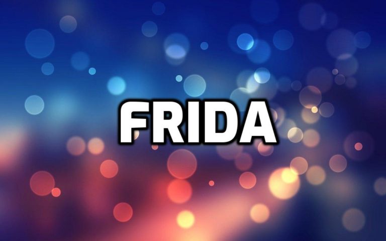 Significado de Frida - 👩Nombres de Mujer