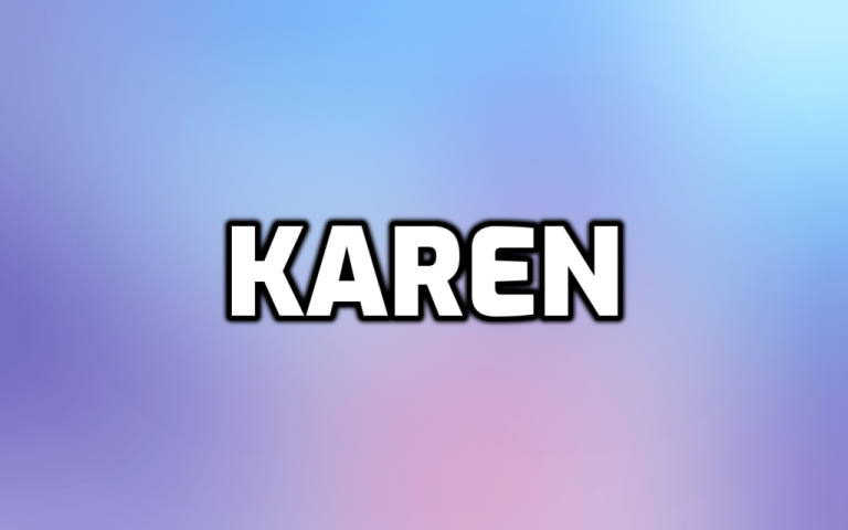 Significado de Karen - 👩Nombres de Mujer