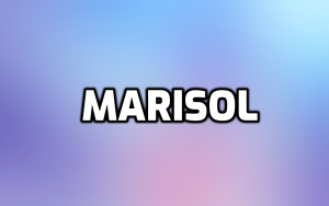 Significado de Marisol - 👩Nombres de Mujer