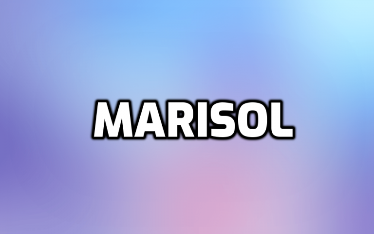 Significado de Marisol - 👩Nombres de Mujer